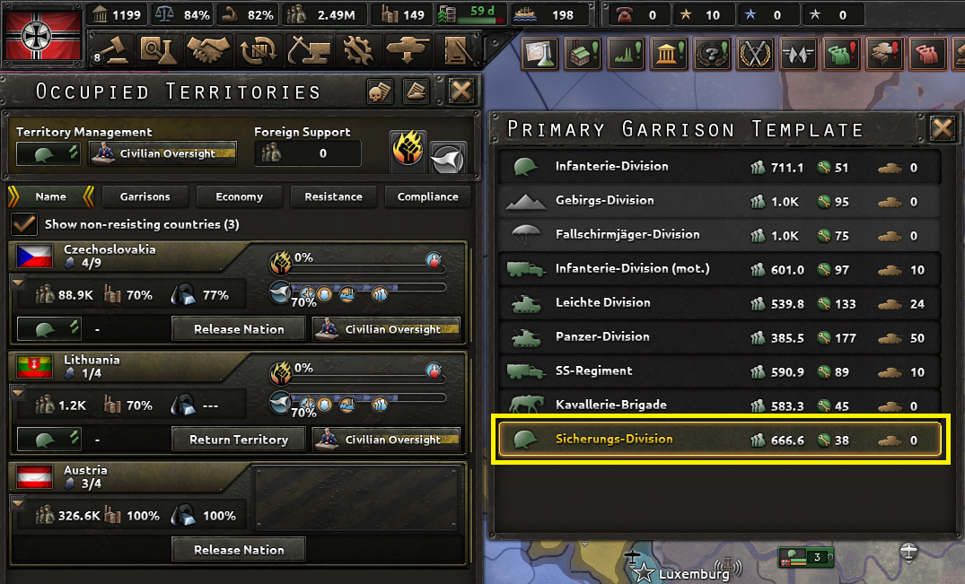 Questions about Policing Garrison rework from 2019 | Paradox ...