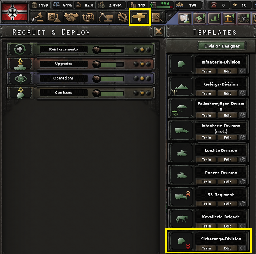 Questions about Policing Garrison rework from 2019 | Paradox ...