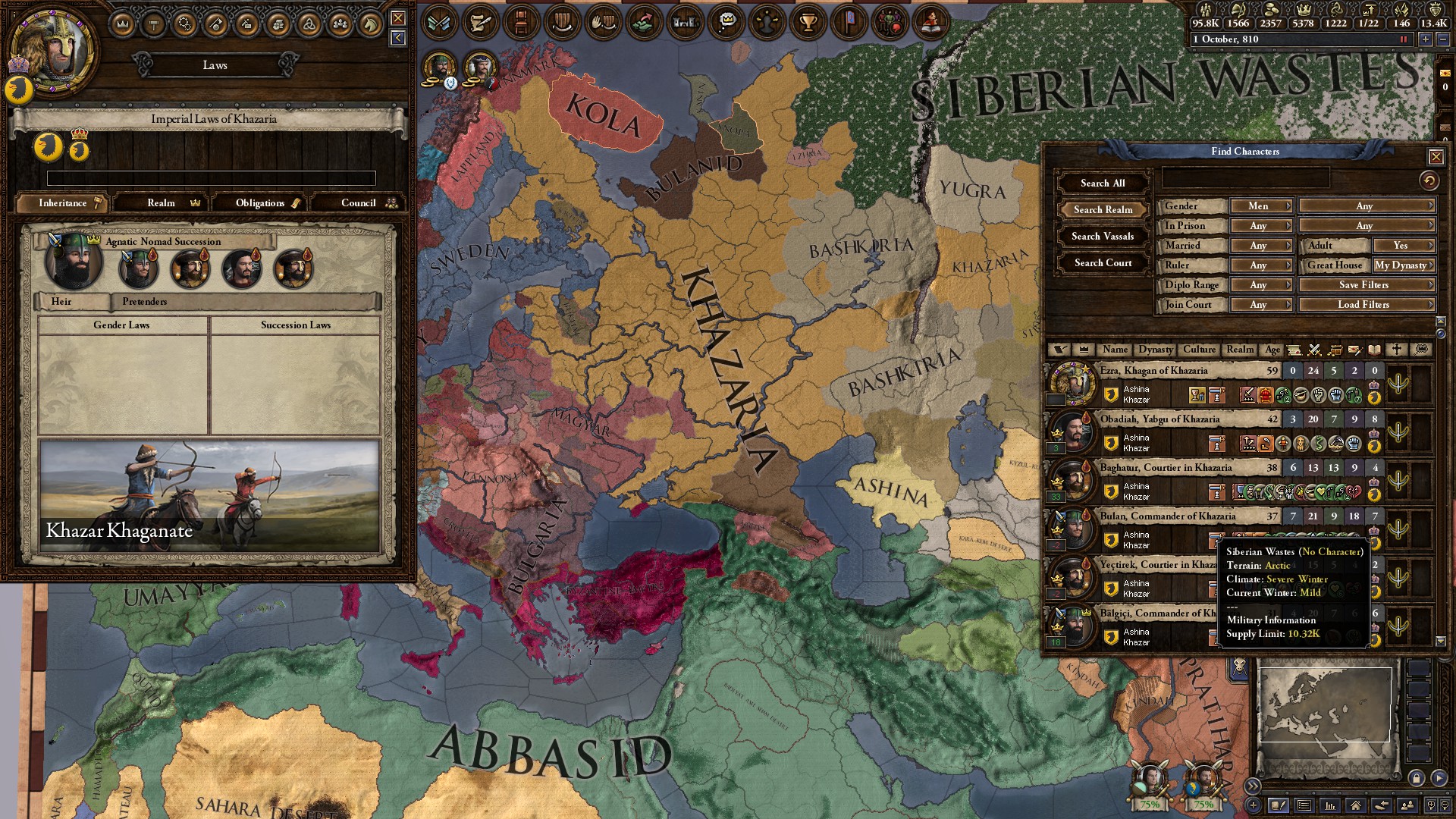 Nomads and Agnatic Clans (Open Succession) Bug | Paradox Interactive Forums