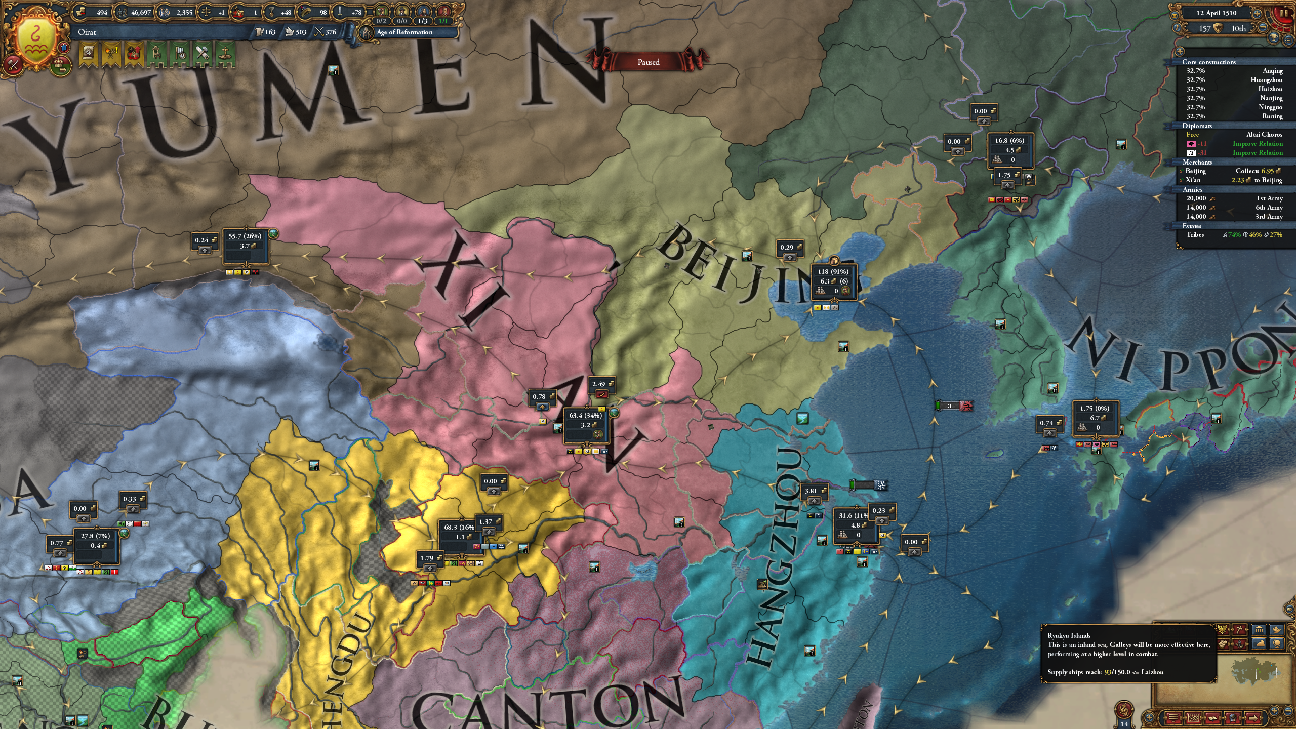 Yuan Missions and Mandate Question | Paradox Interactive Forums