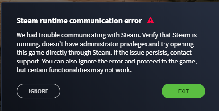 Steam runtime communication error HOI4 | Paradox Interactive Forums