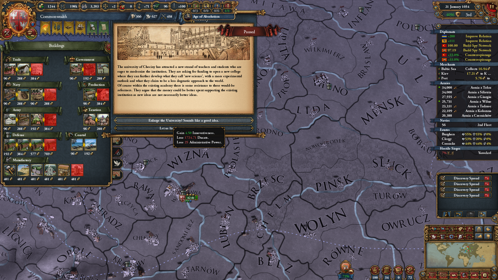 Some scaling costs get out of hand | Paradox Interactive Forums