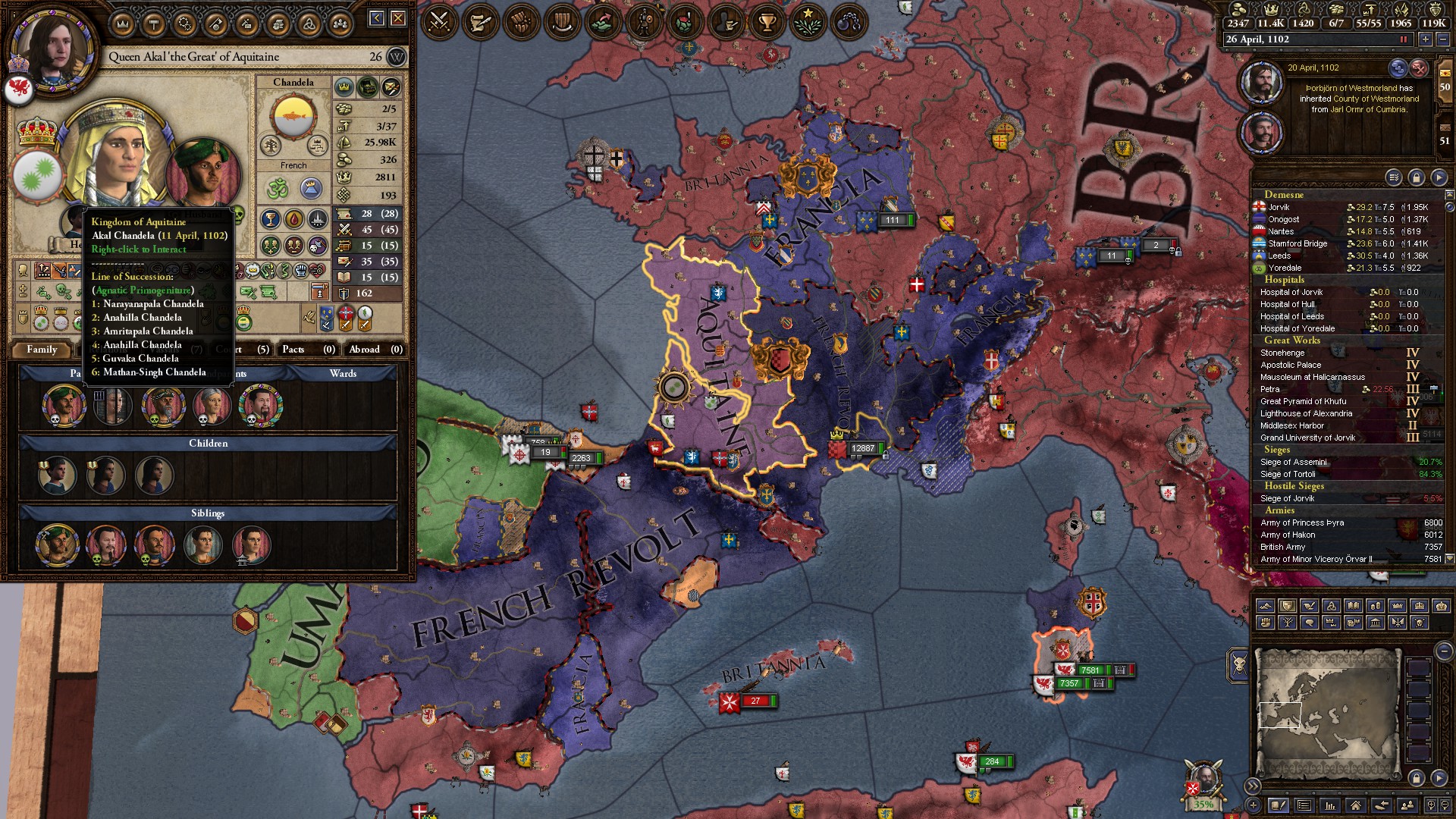 The Obligatory CK2 Strange Screenshot Thread | Page 1385 | Paradox ...
