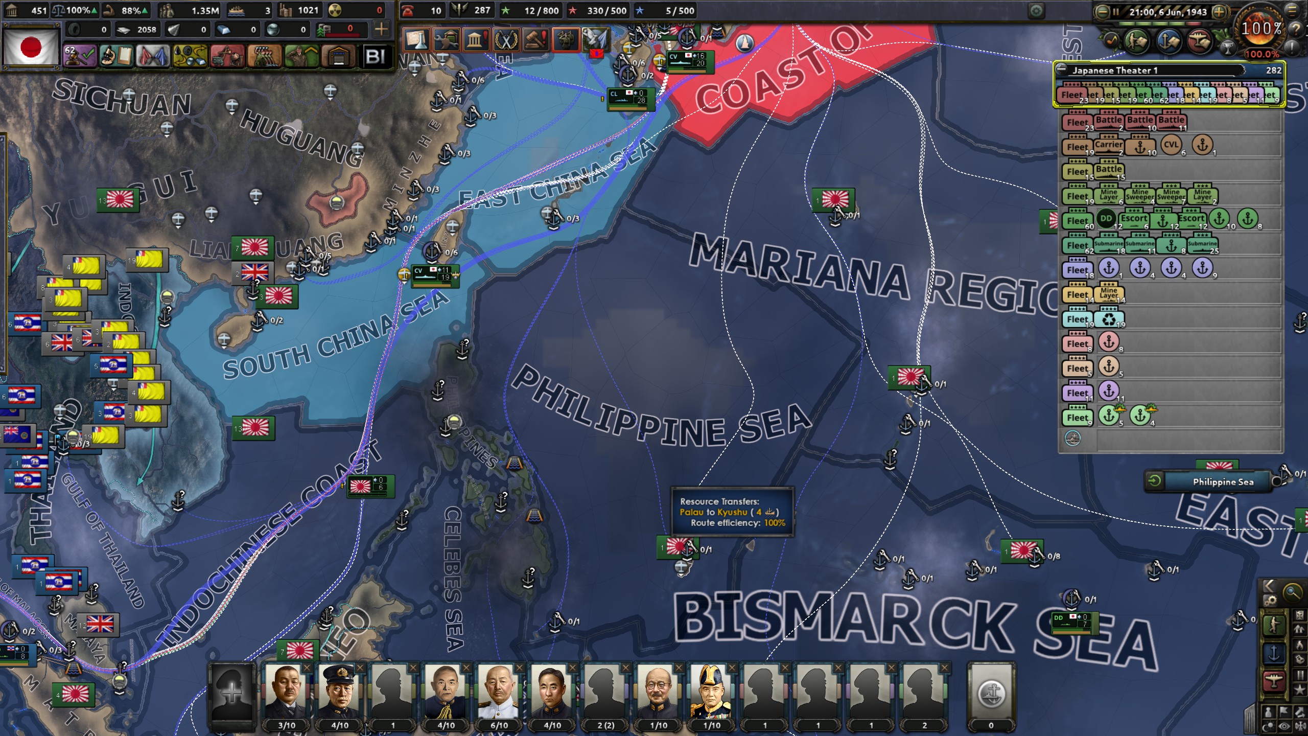 What is the formula for number of convoys needed for supply and trade? | Paradox Interactive Forums