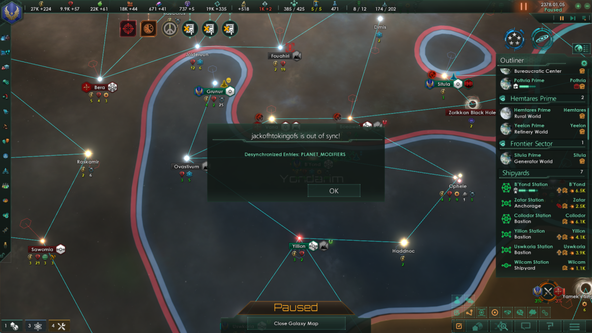 2.7.2 (60bf) PLANET_MODIFIER multiplayer desync issue | Paradox Interactive Forums