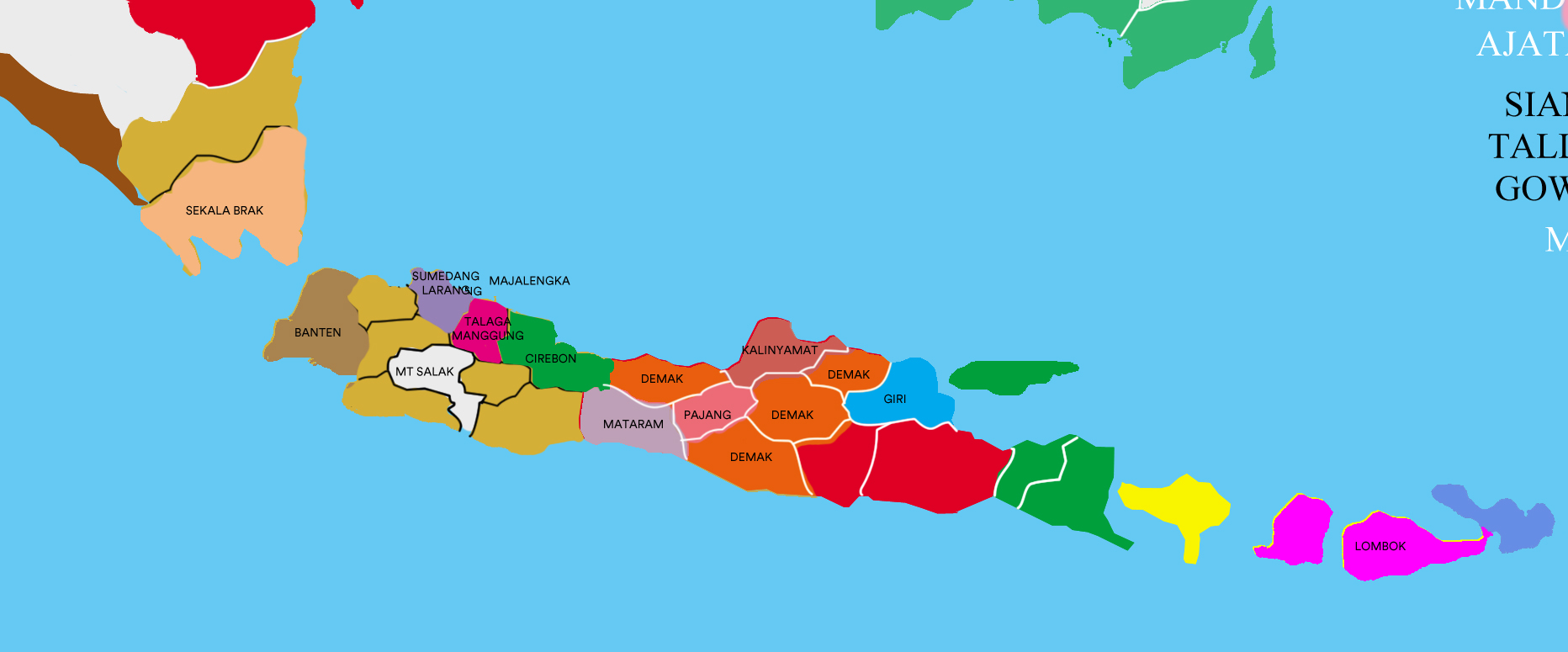 Maritime Southeast Asia Map and Culture Overhaul : Indonesia, Champa ...