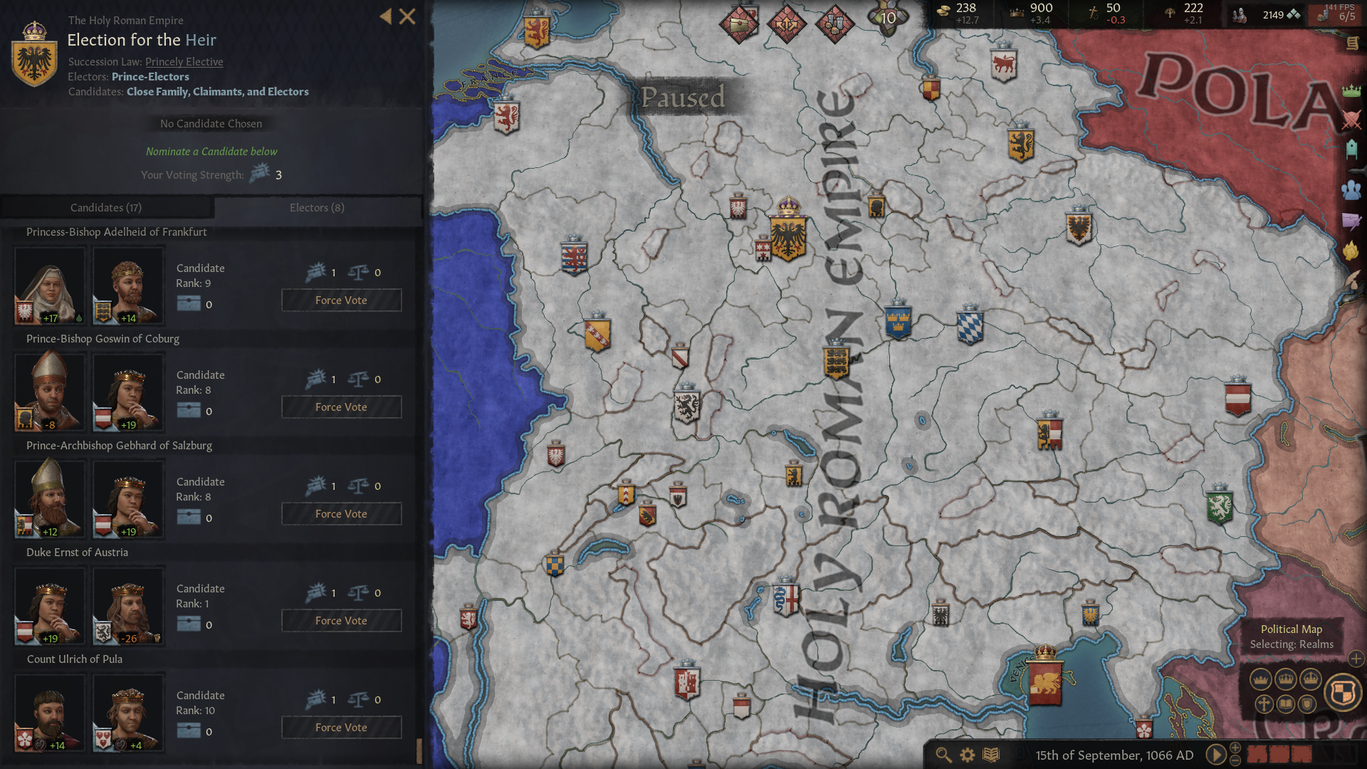 HRE Prince-Electors is broken | Paradox Interactive Forums
