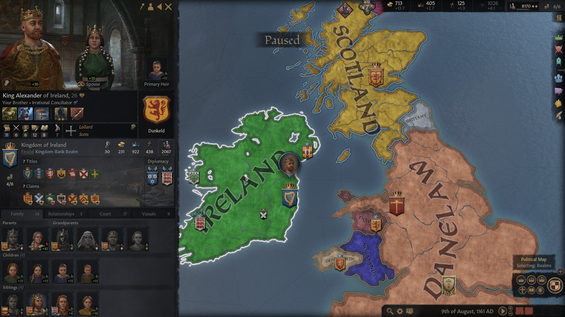 A wee bit of my experience with CK3 so far | Paradox Interactive Forums