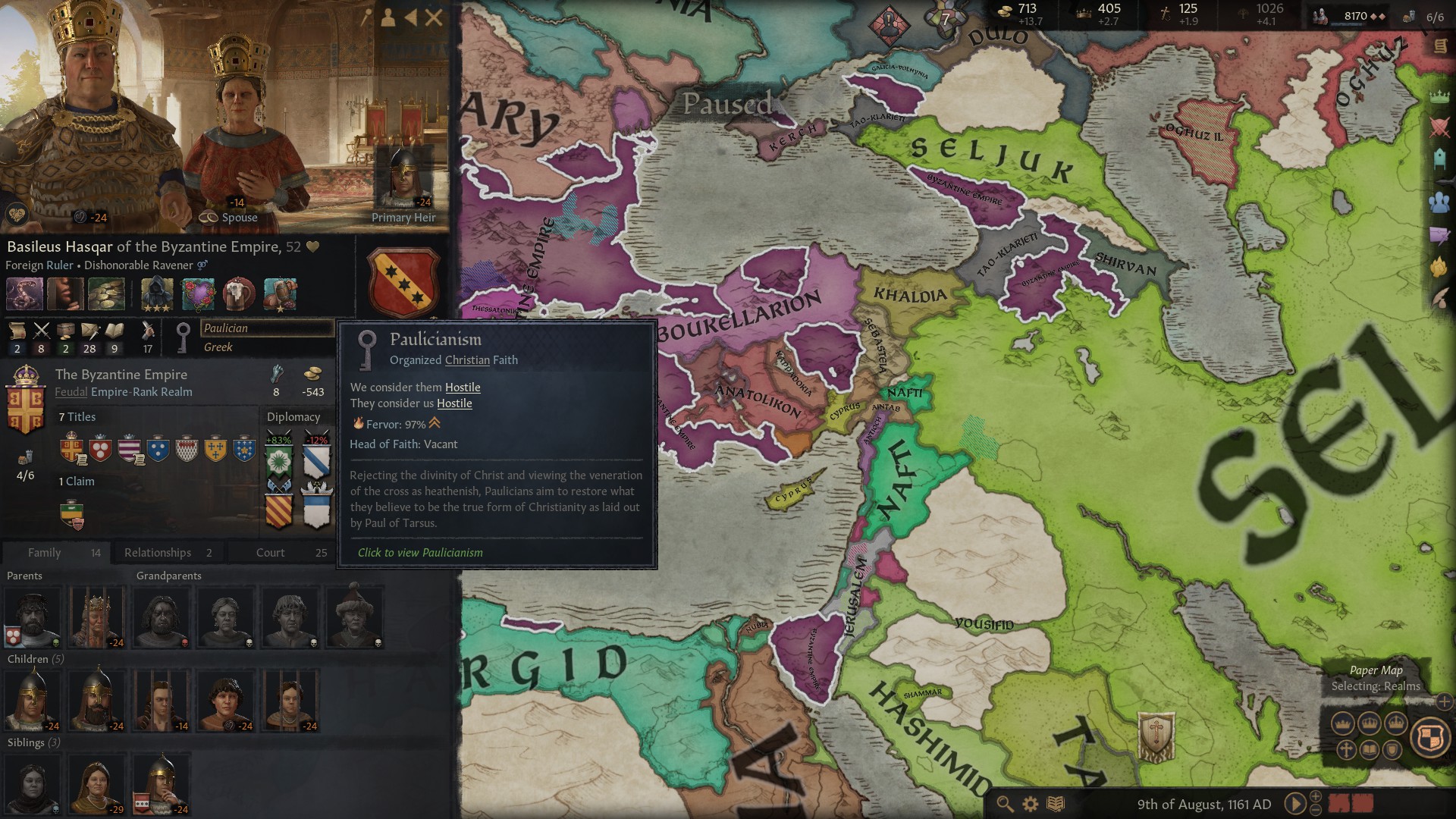 A wee bit of my experience with CK3 so far | Paradox Interactive Forums