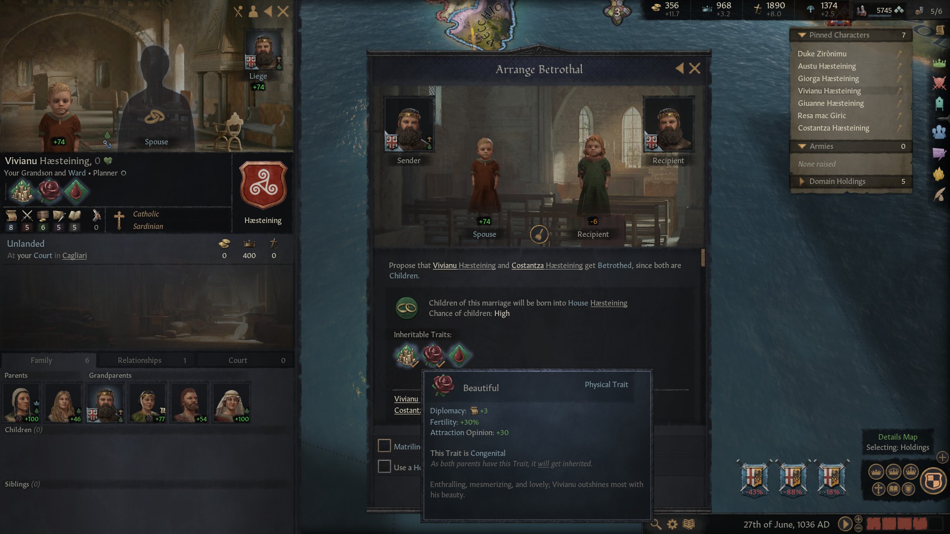 Pure-Blooded Trait Oddities | Paradox Interactive Forums