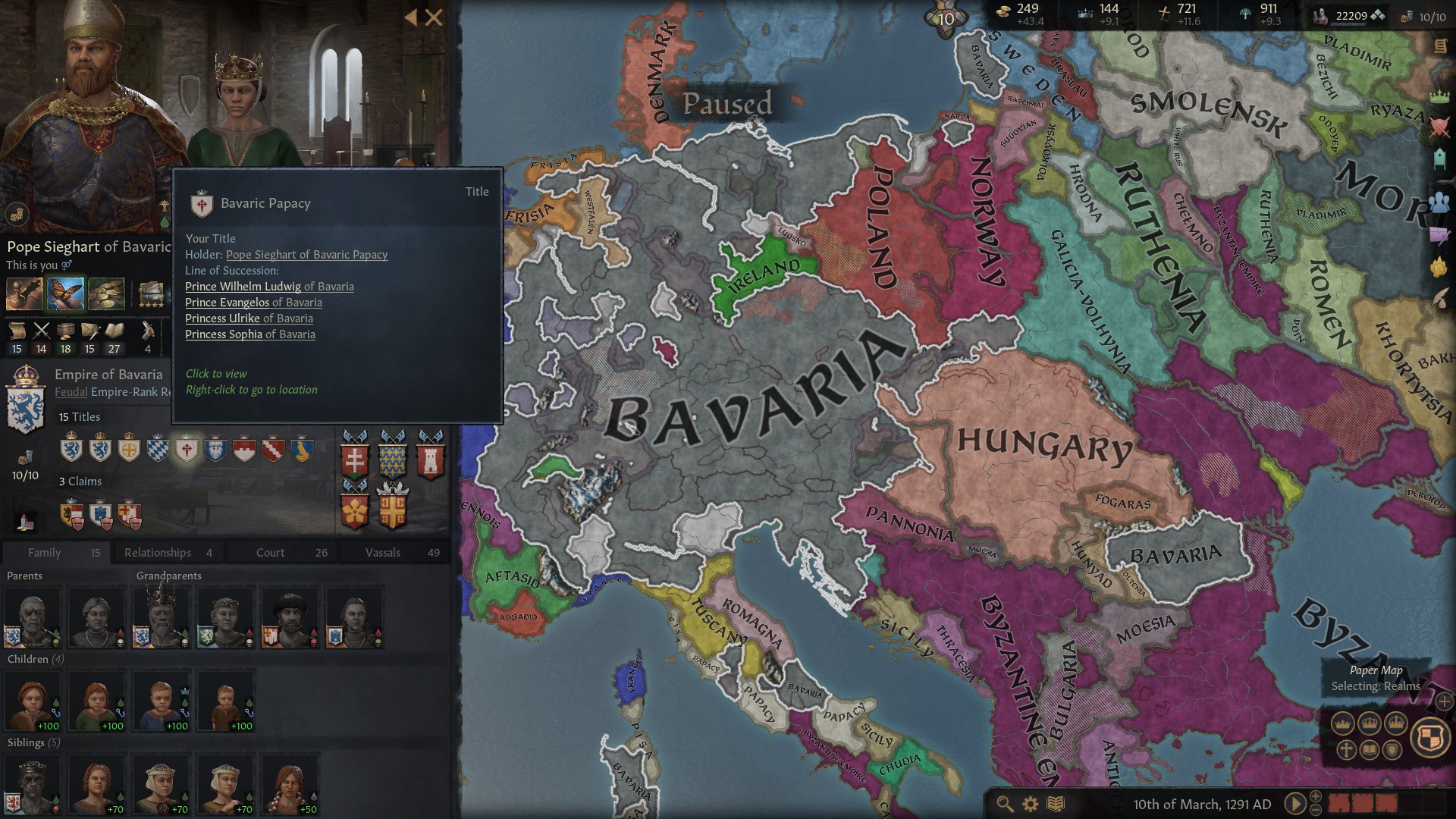 Temporal head of faith is Pope? | Paradox Interactive Forums