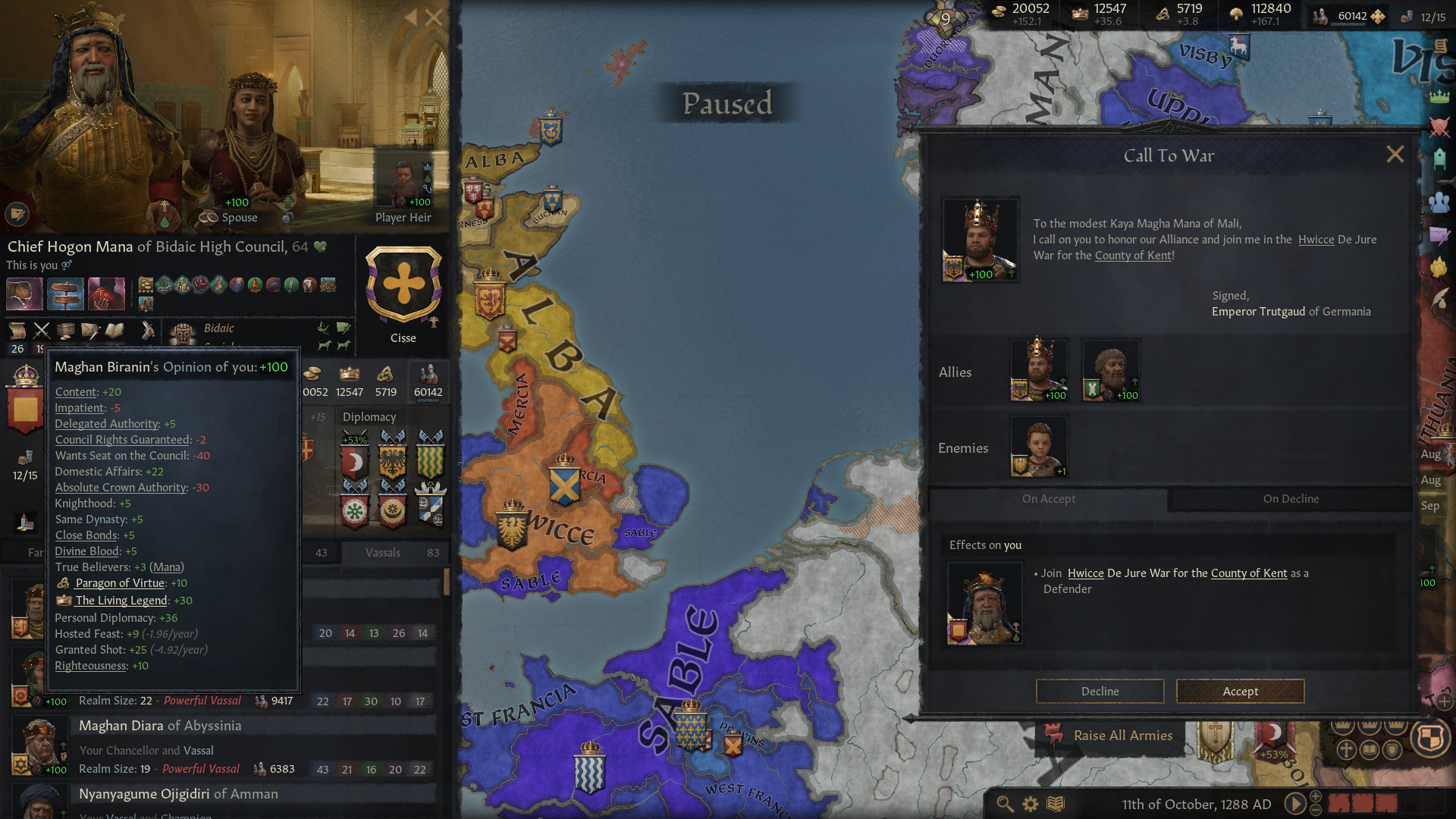 Ok so what's the downside to the dread system? | Paradox Interactive Forums