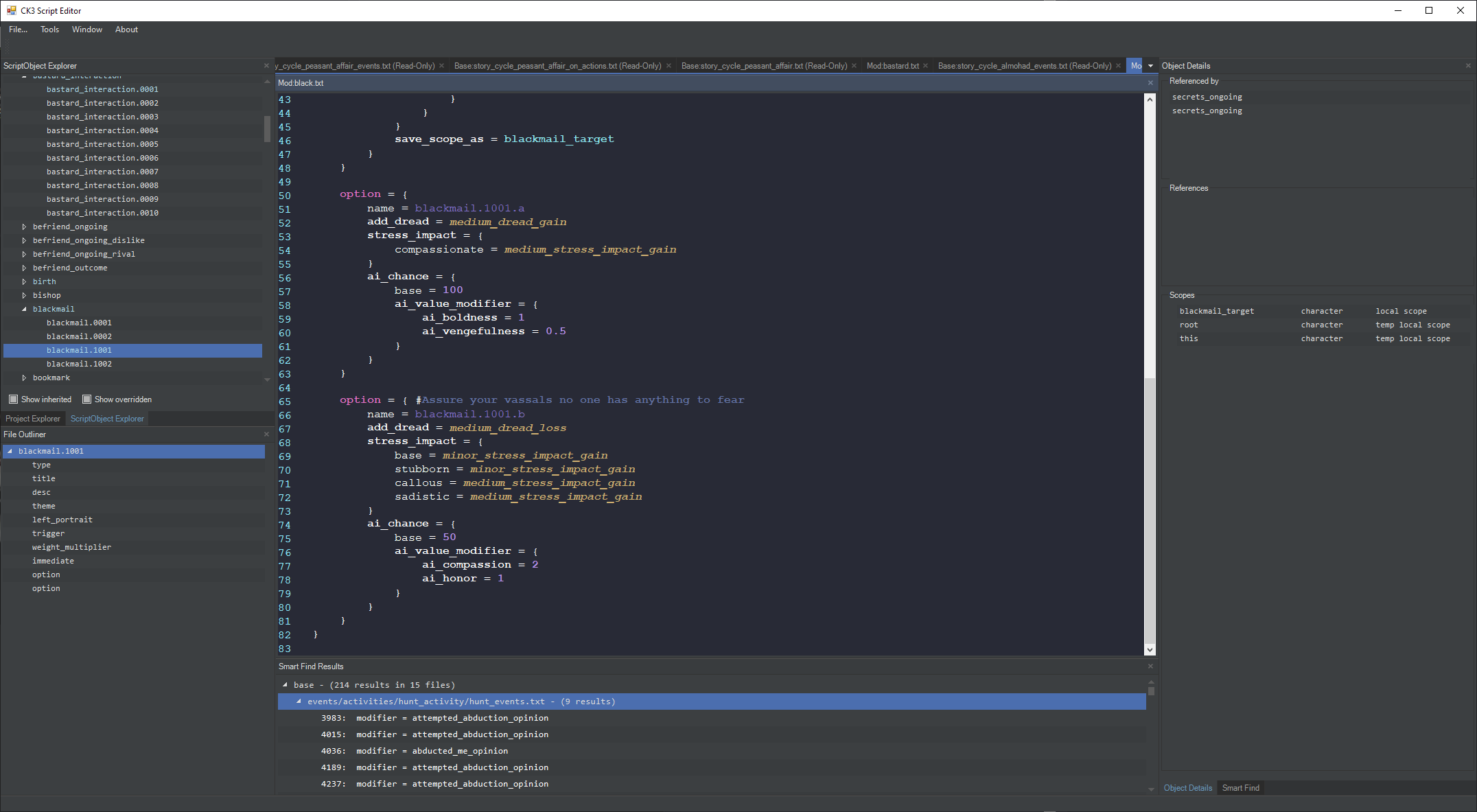 CK3 Script Editor (unreleased) | Paradox Interactive Forums
