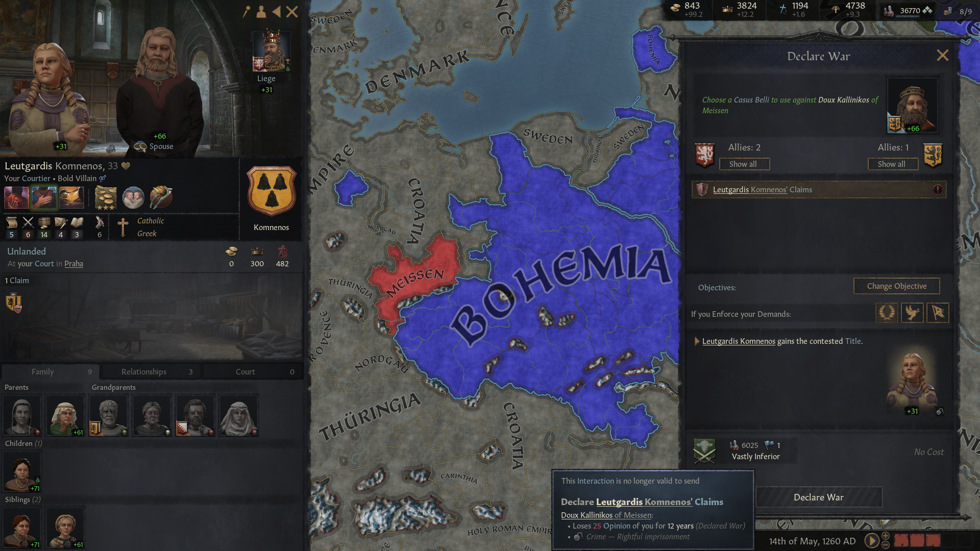 Can't declare war? | Paradox Interactive Forums
