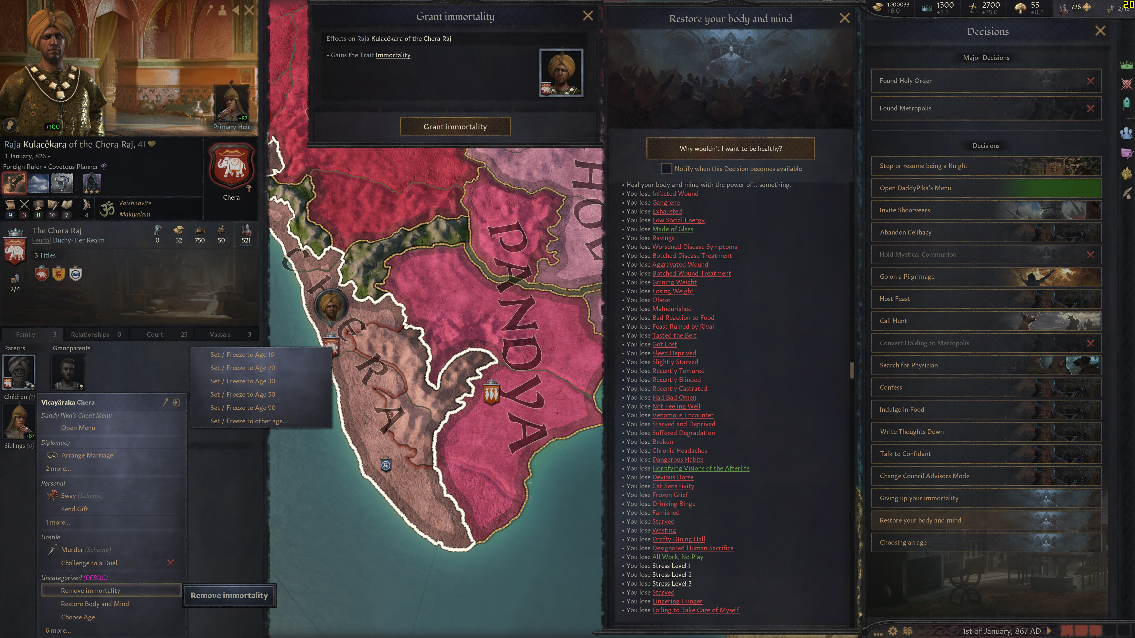 [MOD] Immortality (Updated and Revised) | Paradox Interactive Forums