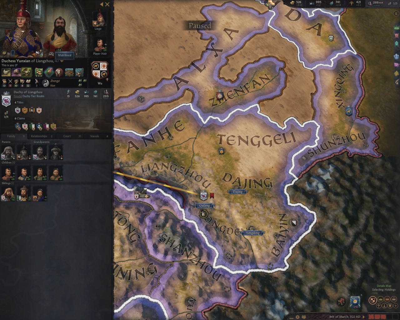 Dynastic land mines | Paradox Interactive Forums