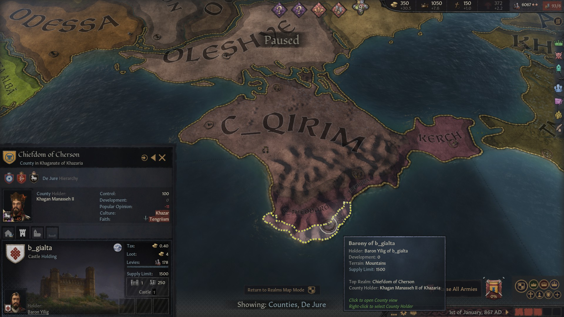 SWMH Upgraded: Map and general History Overhaul Mod for CK3 | Page 14 ...