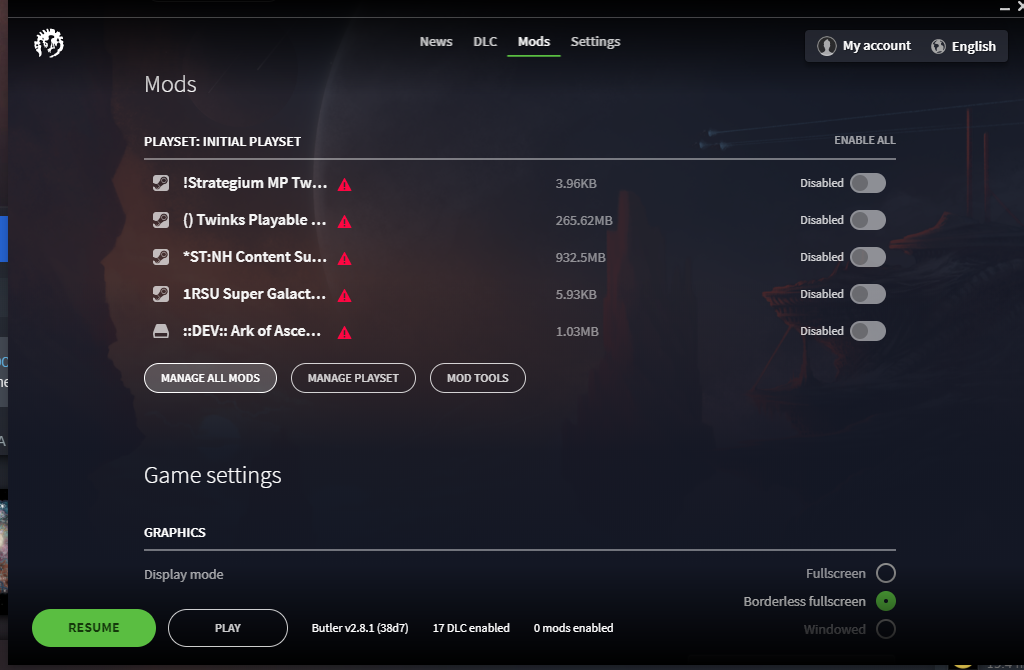 Stellaris Freezing on Loading Screen | Page 3 | Paradox Interactive Forums