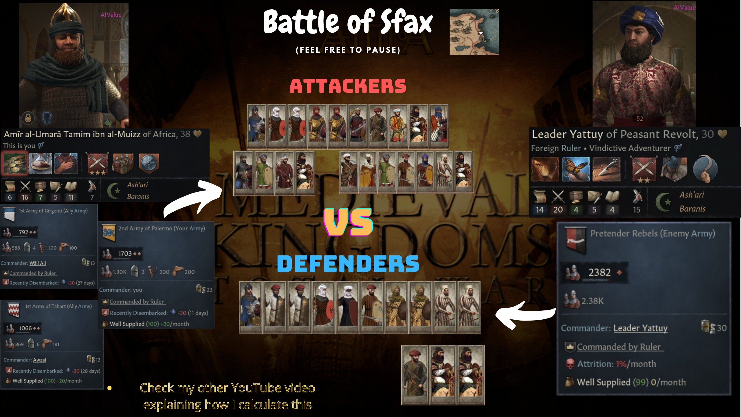 Finished a special series on YouTube - CK3 campaign mixed with Total ...