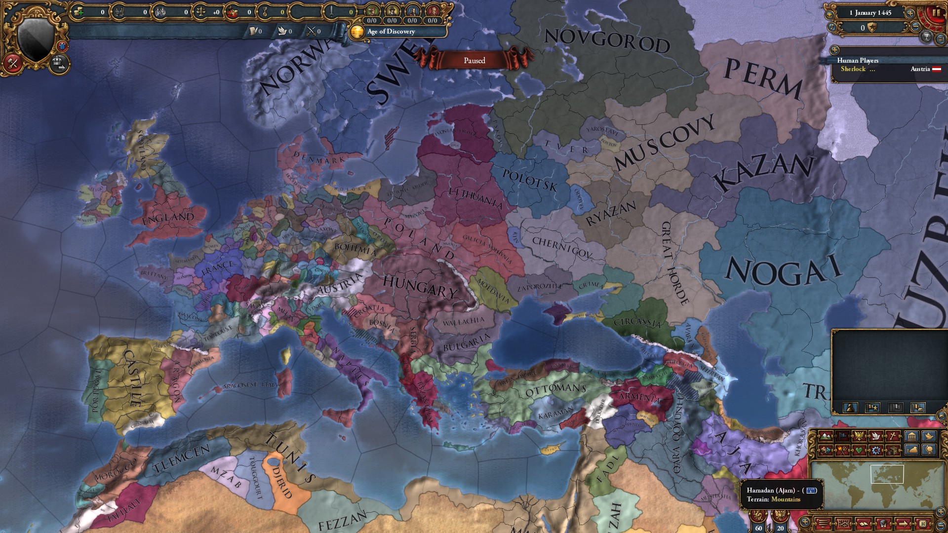 EU4 Multiplayer Game Session at 1 PM EST on Friday and Monday | Paradox ...