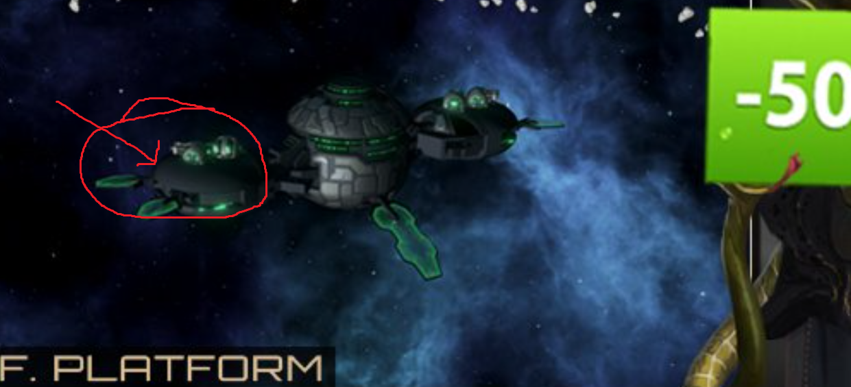 Ripping the leaves off plantoid ships gives them a rather sleek look ...