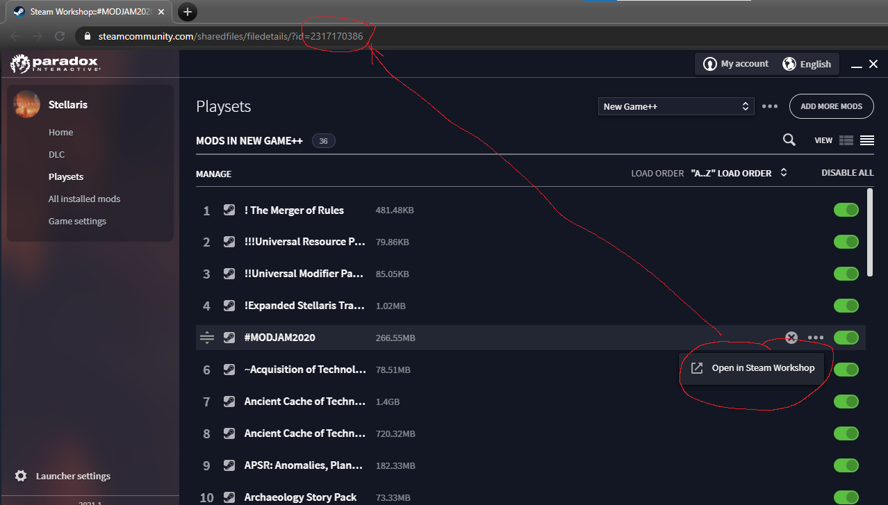 Issues joining MultiPlayer with a friend with mods | Paradox ...