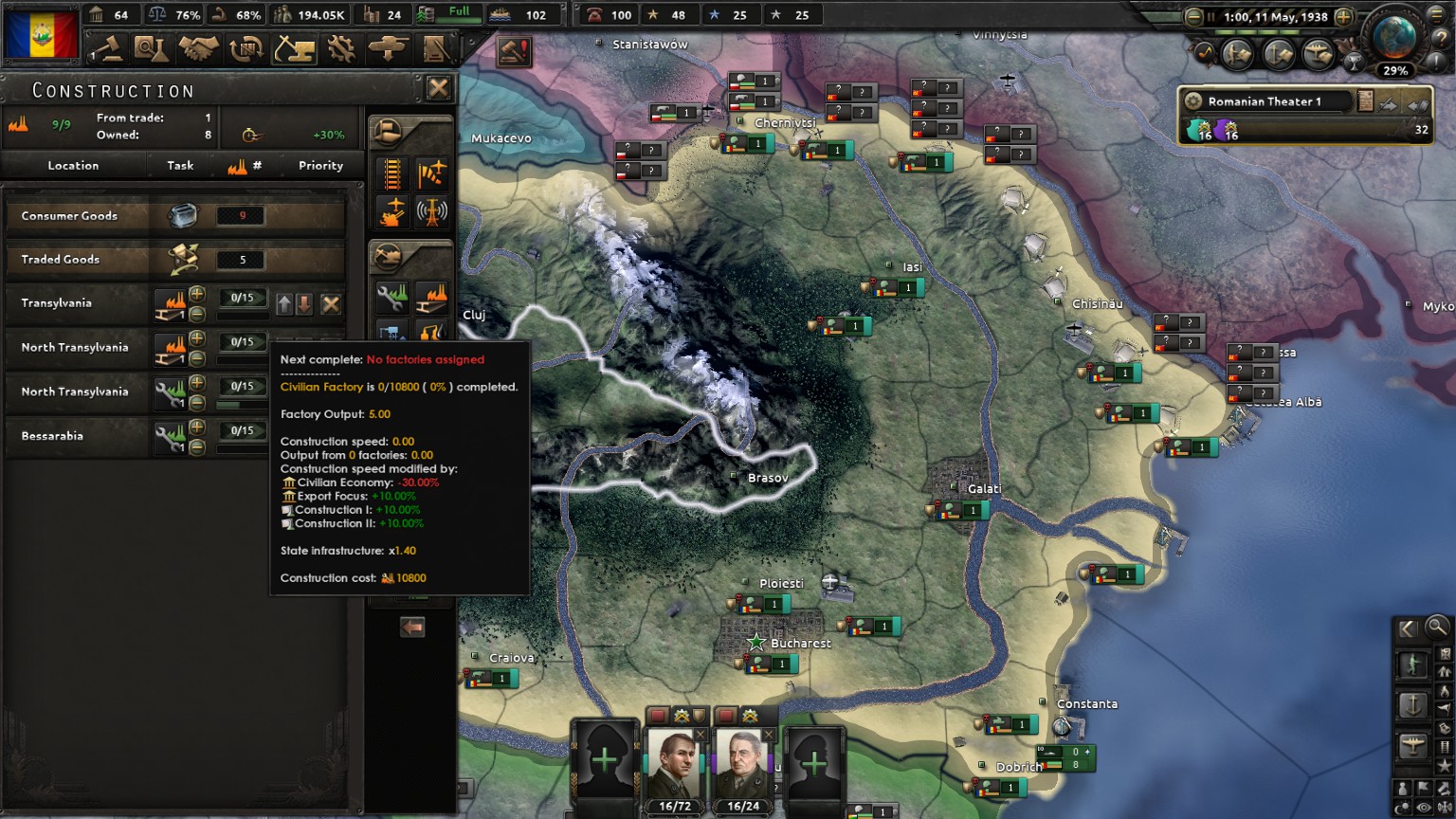 I have factories why is nothing building? | Paradox Interactive Forums