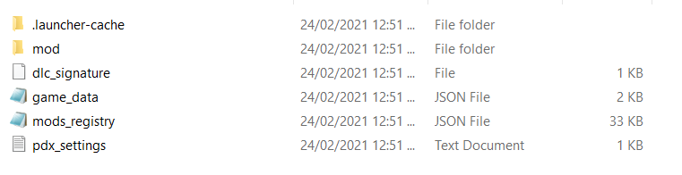 Launcher directory | Paradox Interactive Forums