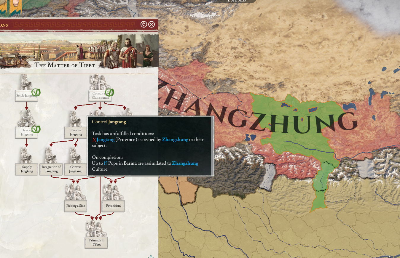 Zhangzhung mission tree issues with Province design | Paradox ...