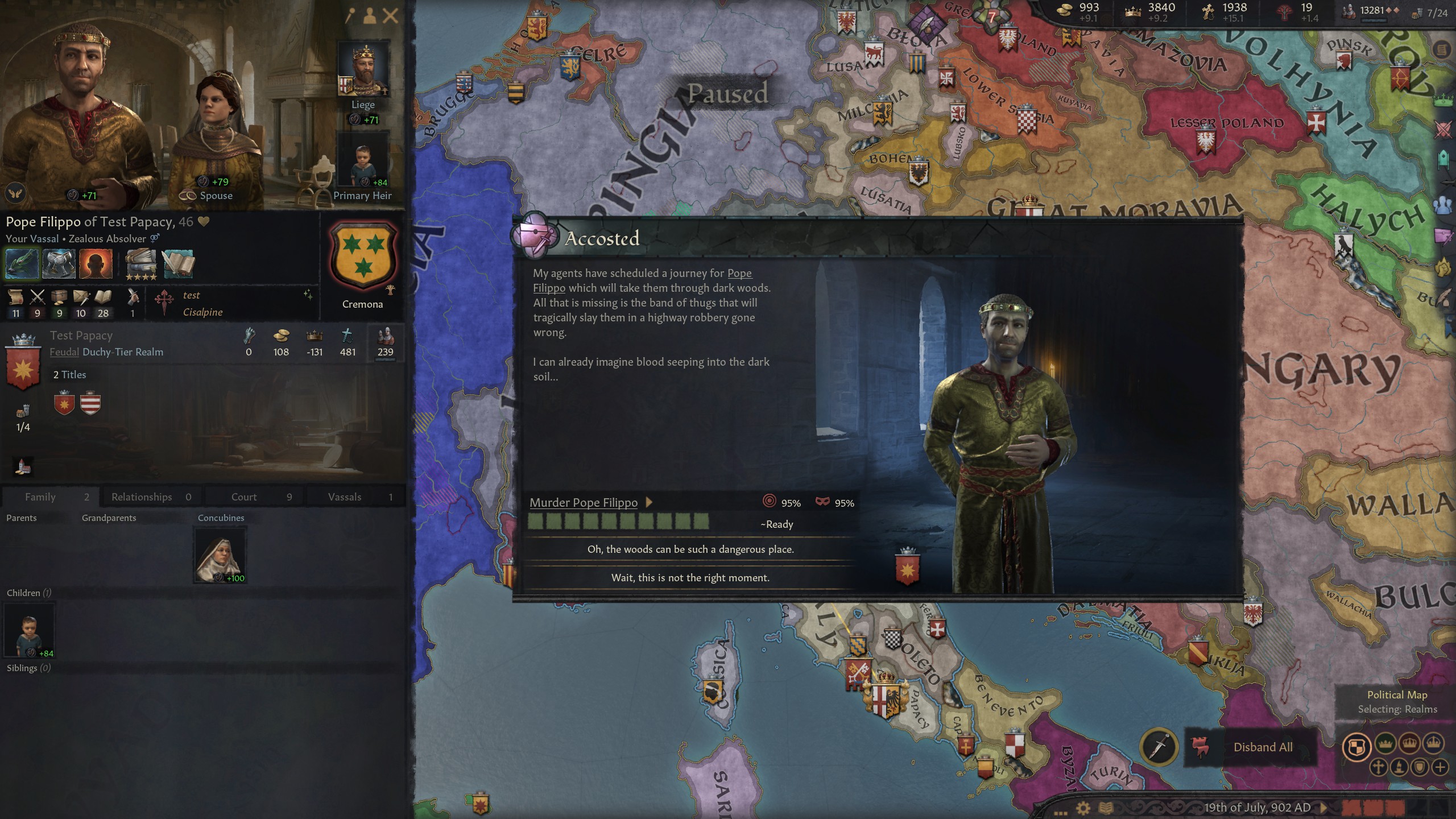 Confirmed - CK III - I became the SPIRITUAL Head of Faith | Paradox ...