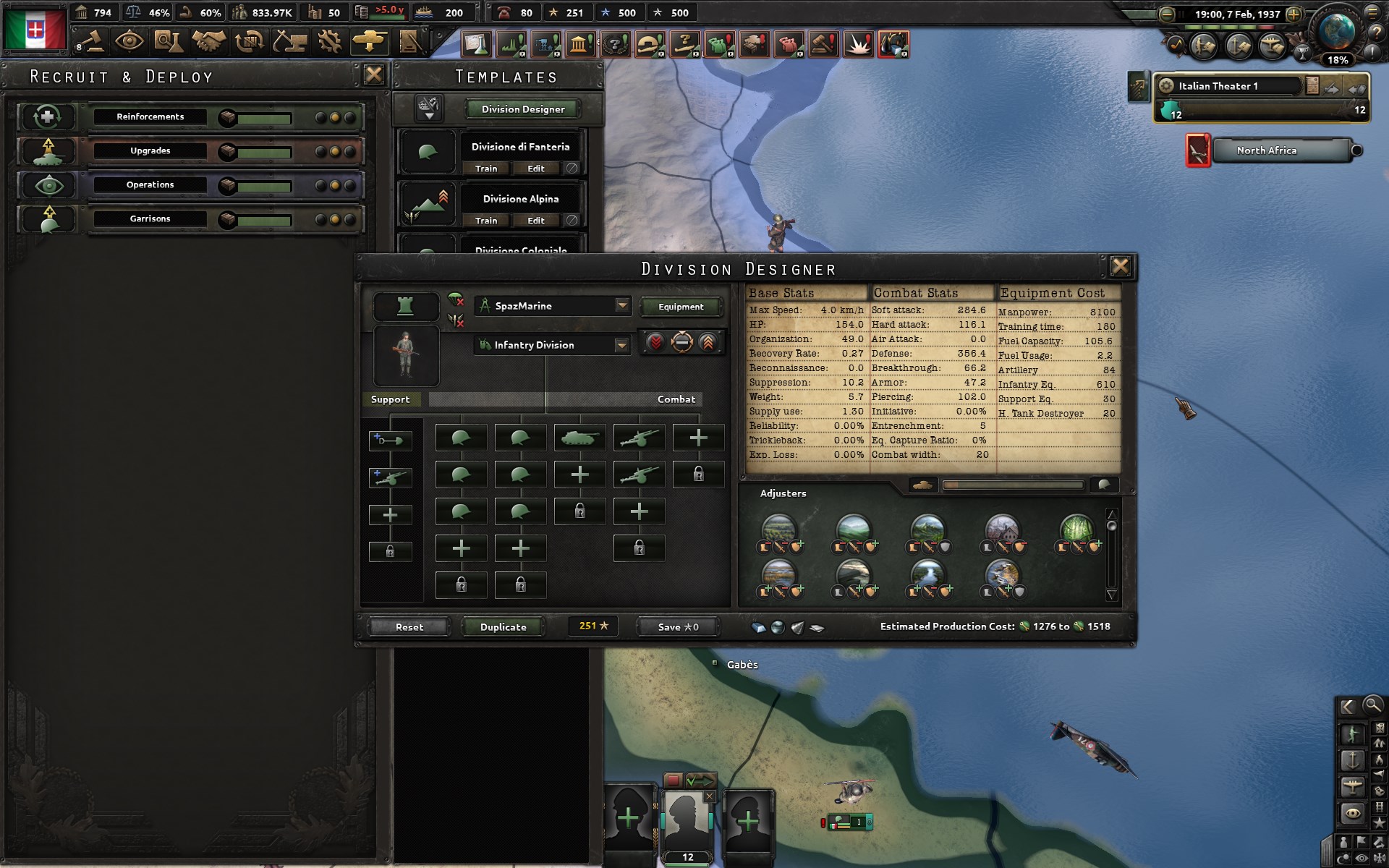 Hoi4 Space Marines Template