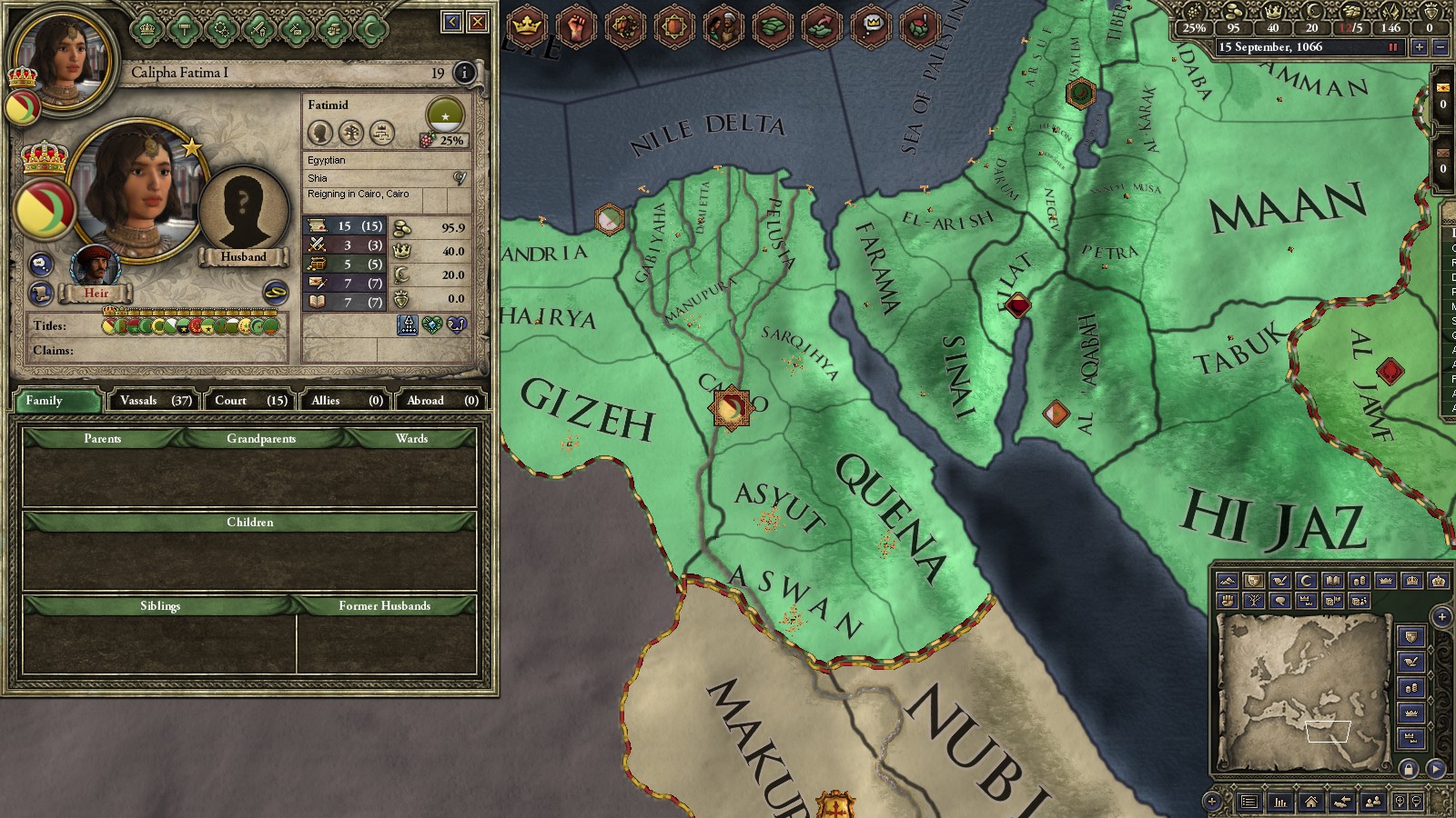 Behold Calipha Fatima I of the Shia Caliphate | Paradox Interactive Forums