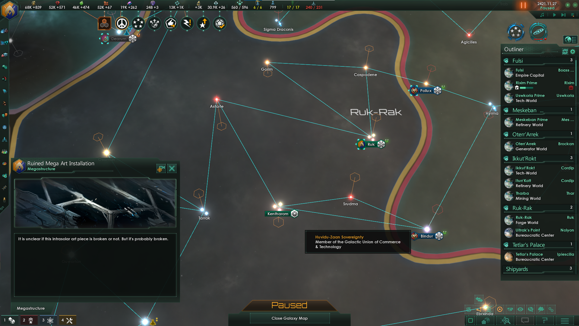 How do you repair ruined mega structures? | Paradox Interactive Forums