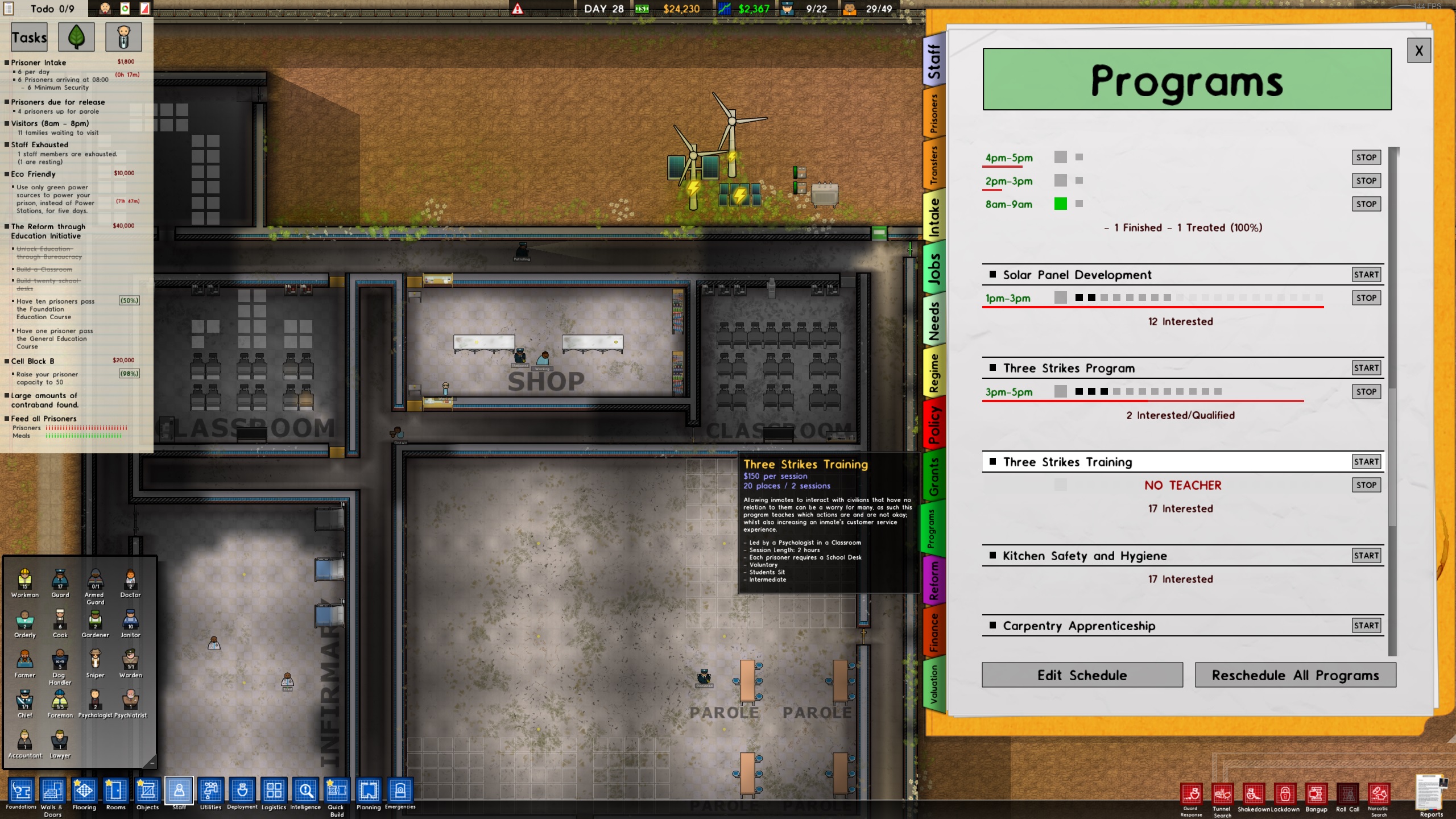 Three Strikes Training always says No Teacher | Paradox Interactive Forums