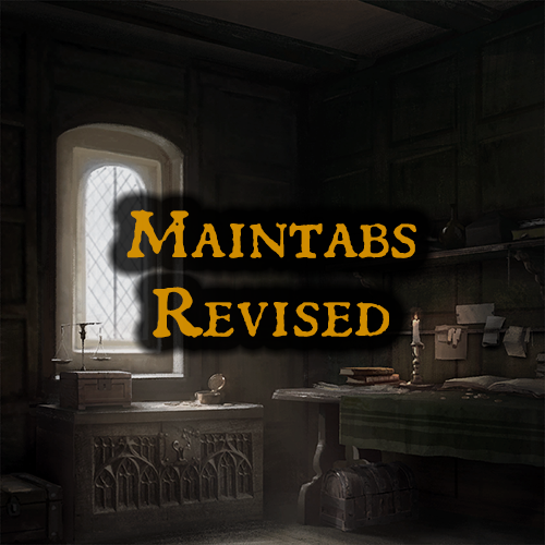 [MOD] Maintabs Revised | Paradox Interactive Forums