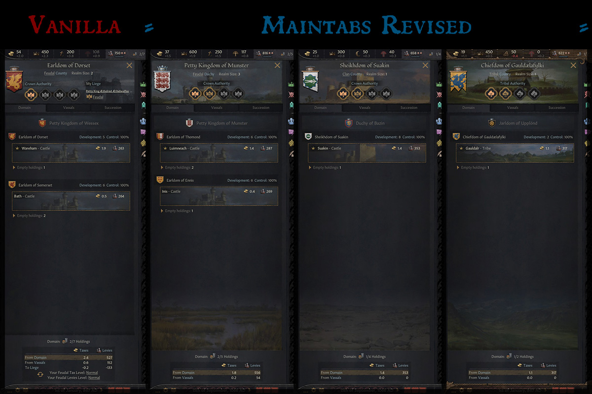 [MOD] Maintabs Revised | Paradox Interactive Forums
