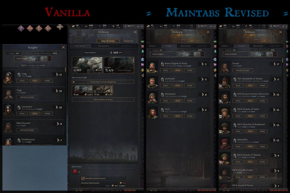 [MOD] Maintabs Revised | Paradox Interactive Forums