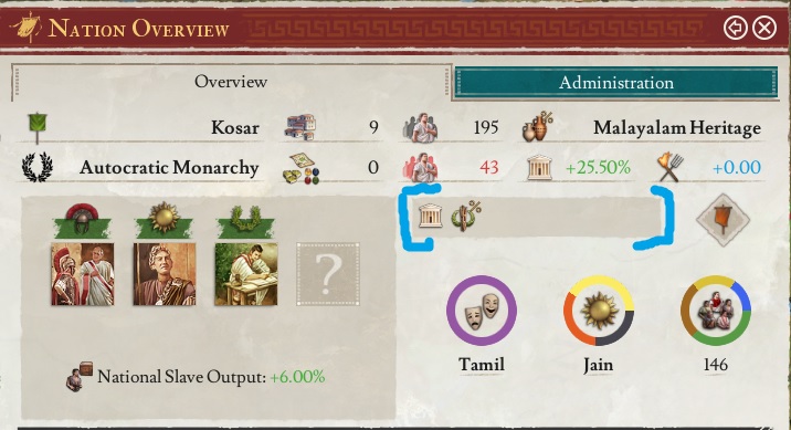 Is there anyway to see all modifiers that your nation has? | Paradox Interactive Forums