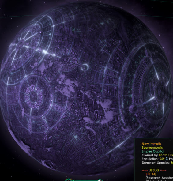 Confirmed - Stellaris - Ecumenopolis "flying ships" planet_entity ...