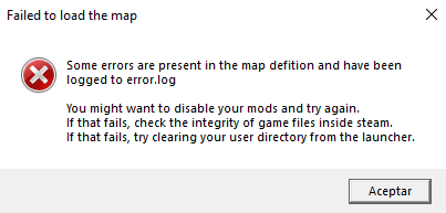 Failed to load map error | Paradox Interactive Forums