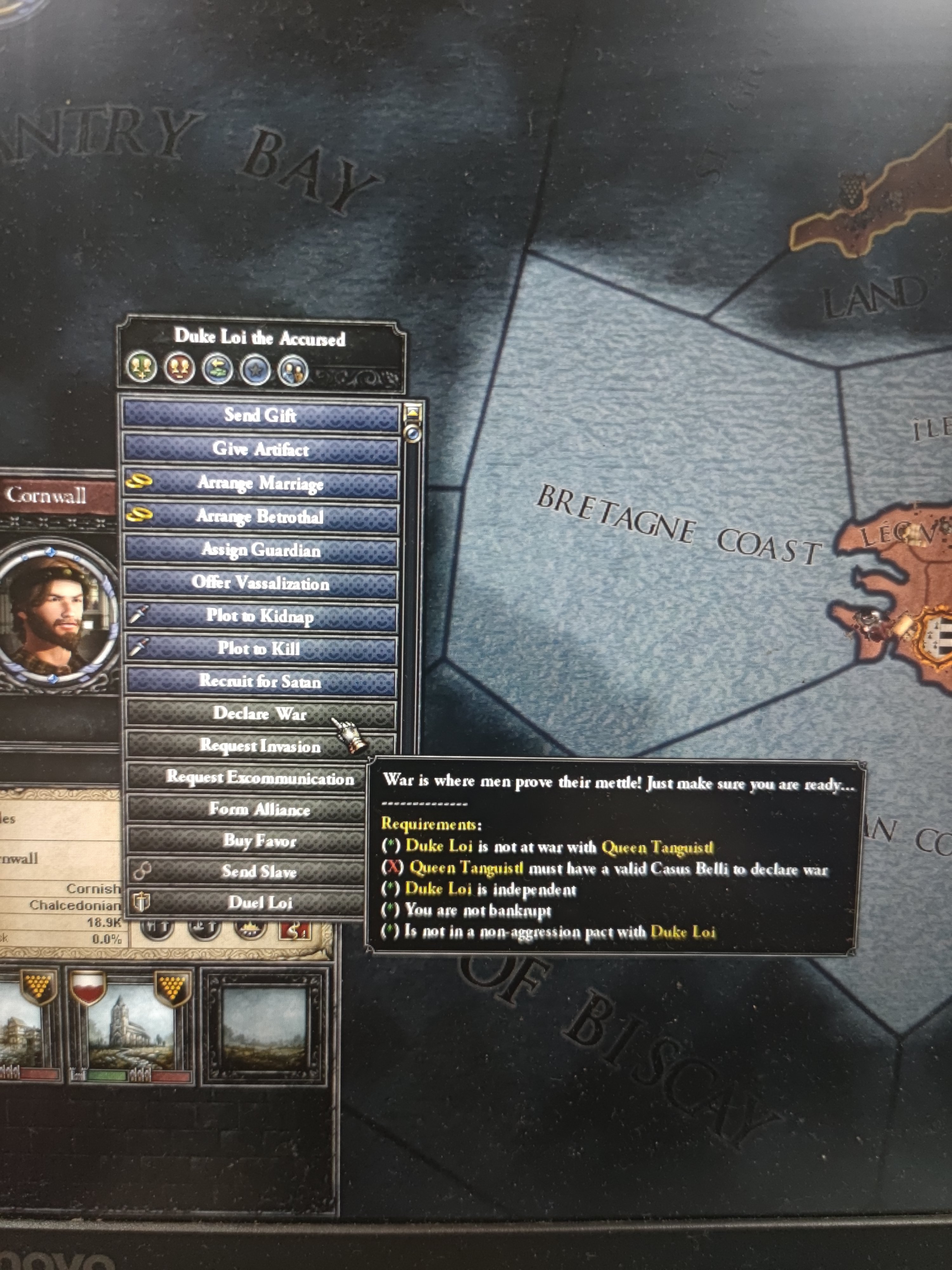 can't declare war with a strong claim | Paradox Interactive Forums