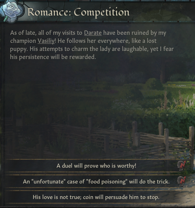 Romance scheme was it not intended for already married couples ...