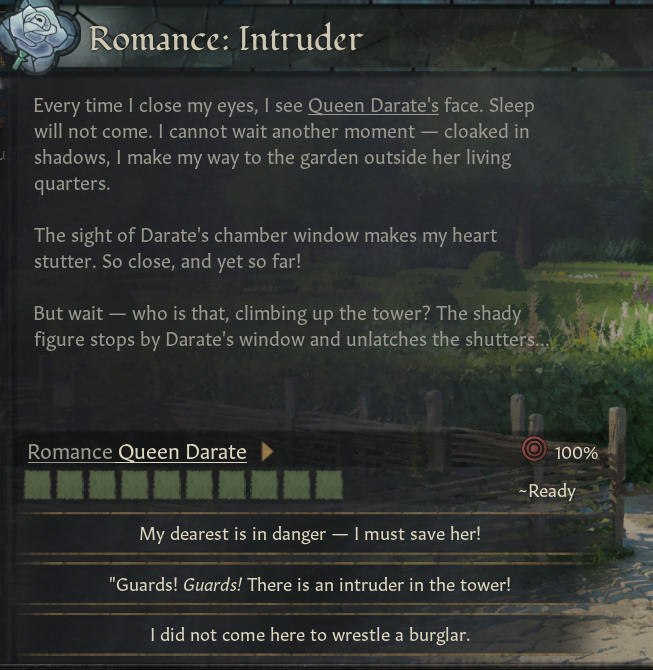 Romance scheme was it not intended for already married couples ...