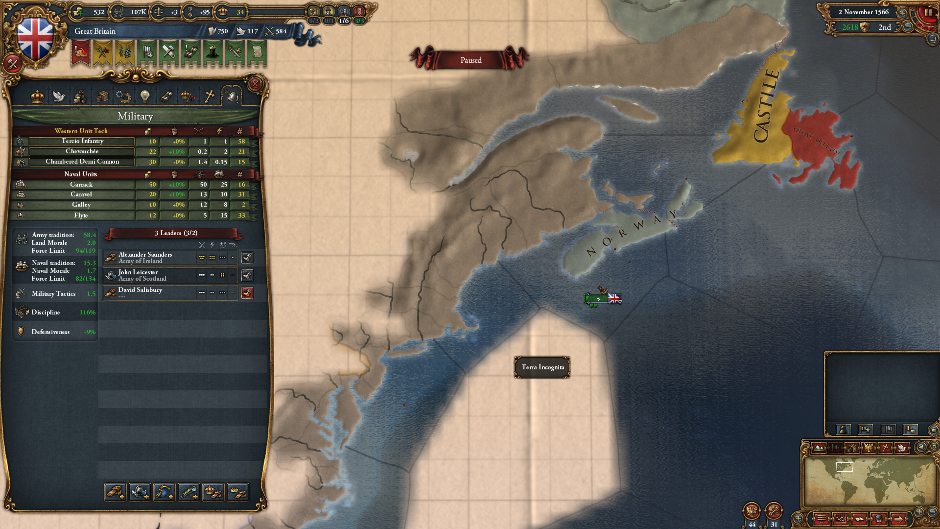 Why can't I enter terra incognita with a conquistador? | Paradox ...