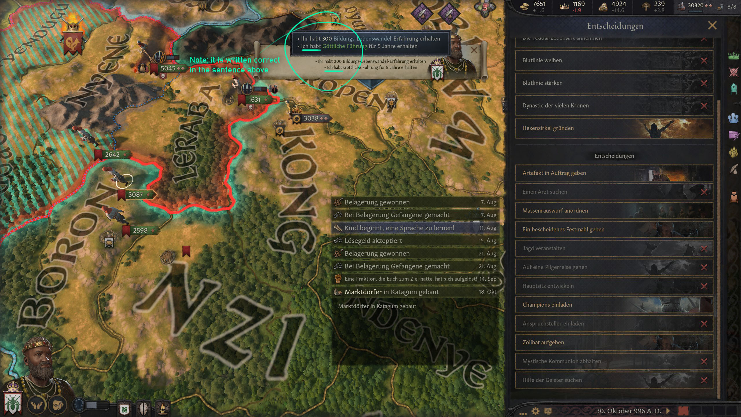CK III - German Localization full of issues | Page 2 | Paradox Interactive Forums