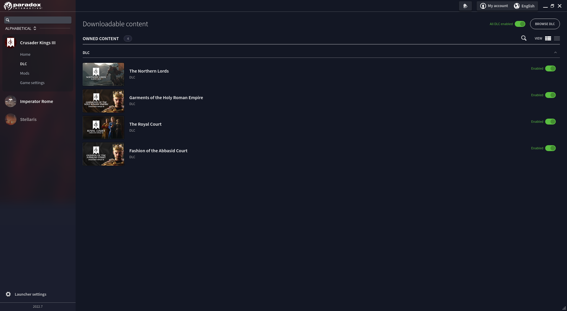 Unable to install Fate Of Iberia DLC with Paradox Launcher V2 ...