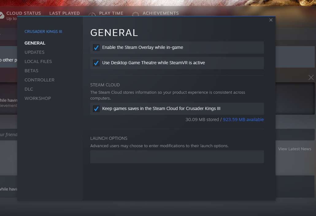 In Review - CK III - Achievements keep getting disabled on game load ...