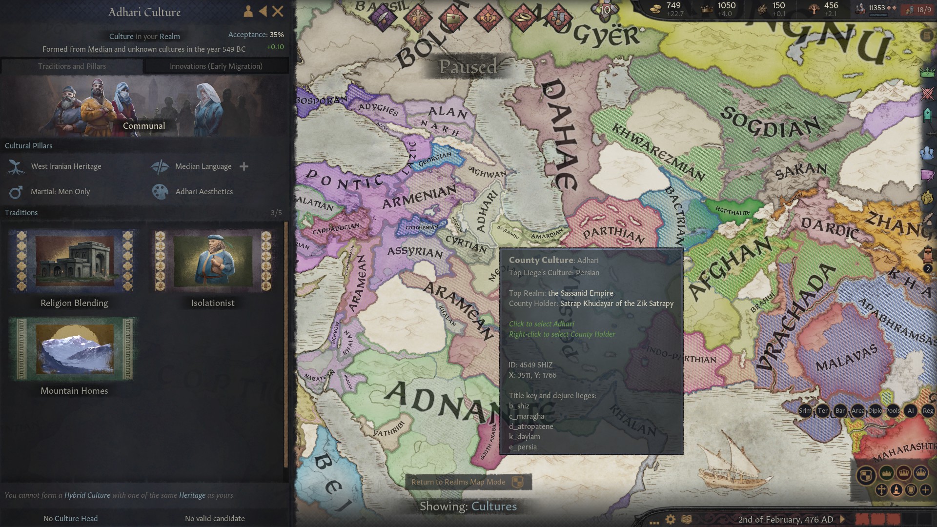 [MOD] When the World Stopped Making Sense - A Migrational Era Mod for ...