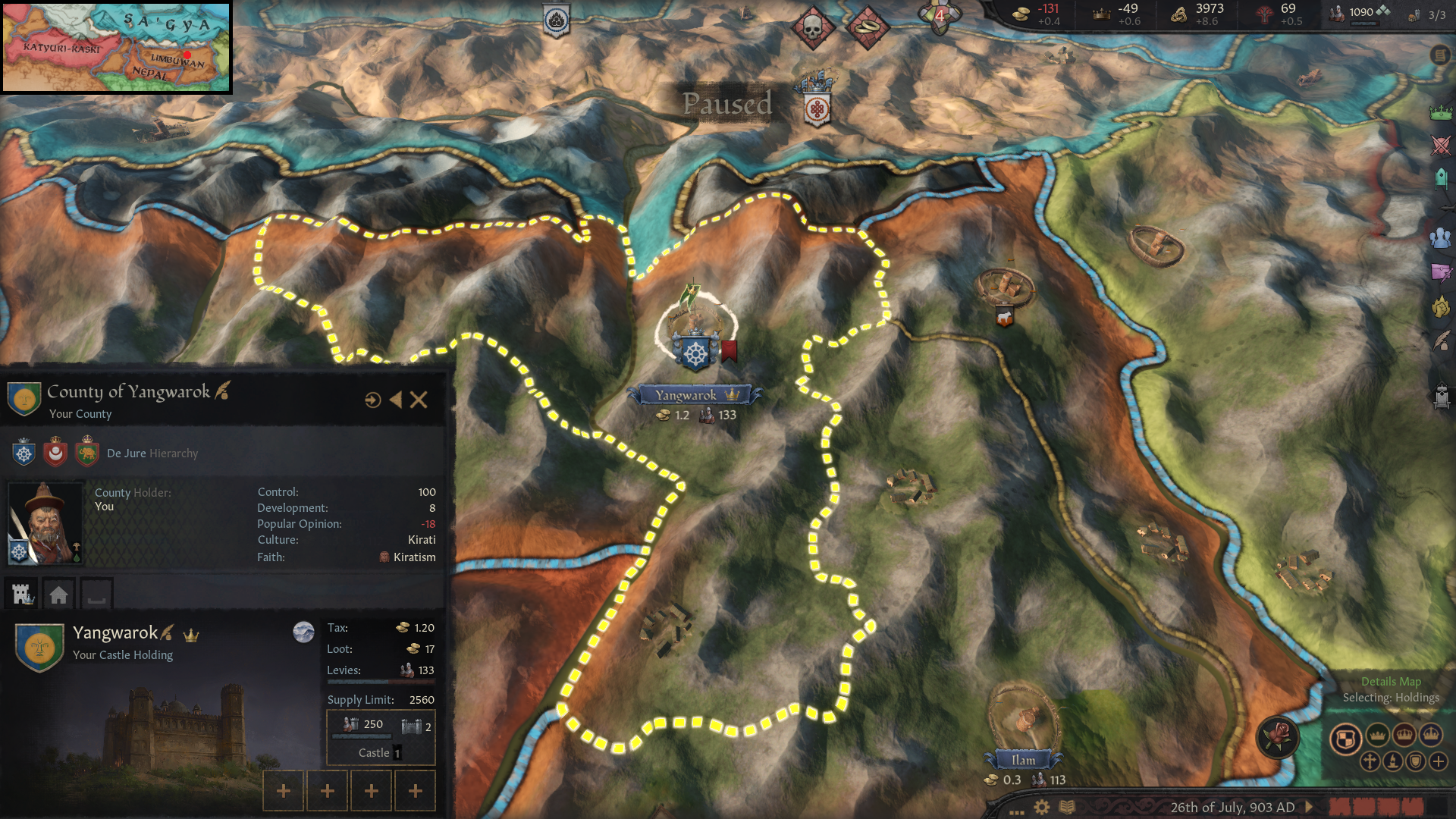 Yangwarok Mundhum - A Kiratist Phejiriate AAR | Page 3 | Paradox ...