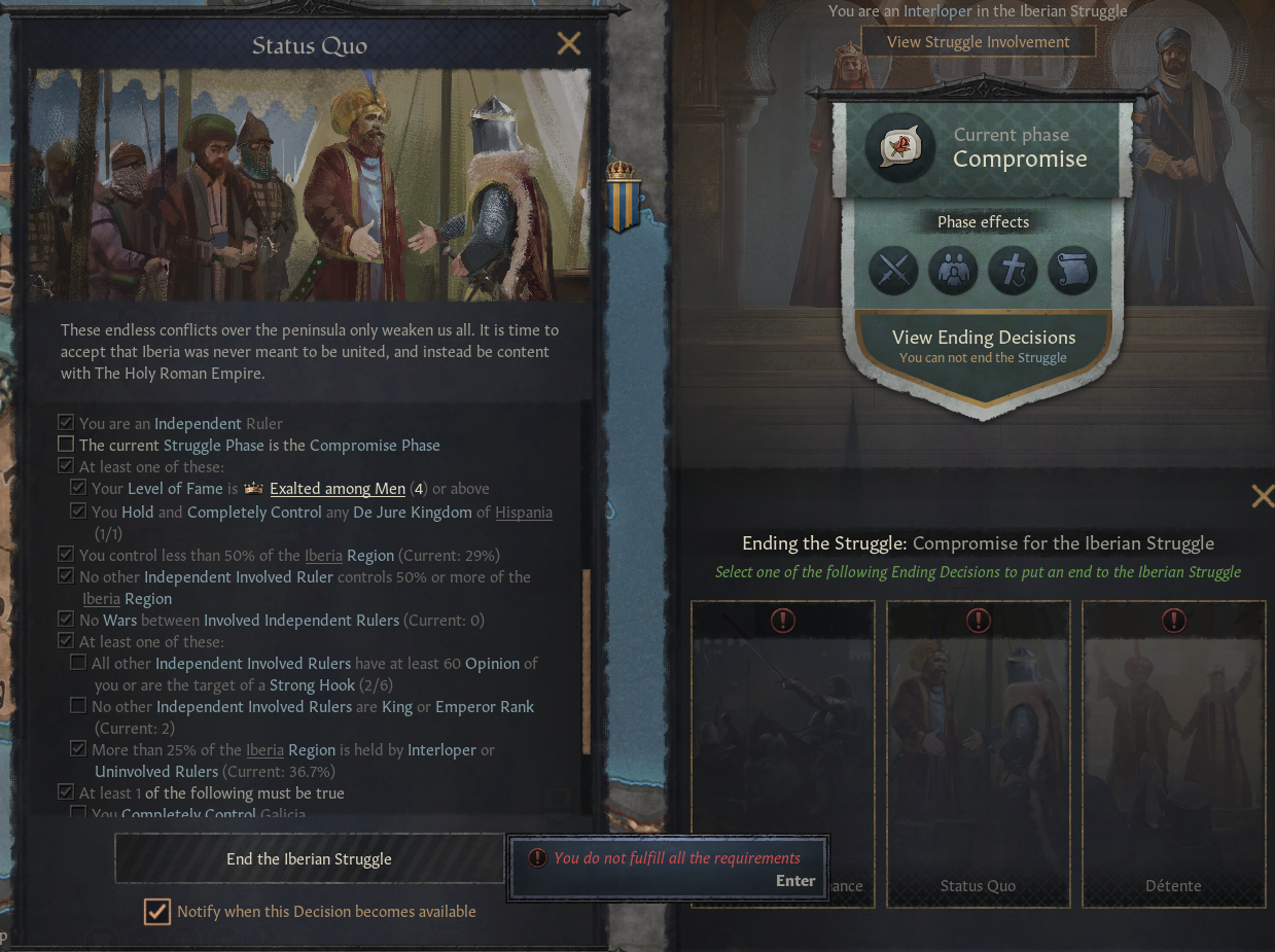 CK III - Iberian struggle phase not checked | Paradox Interactive Forums